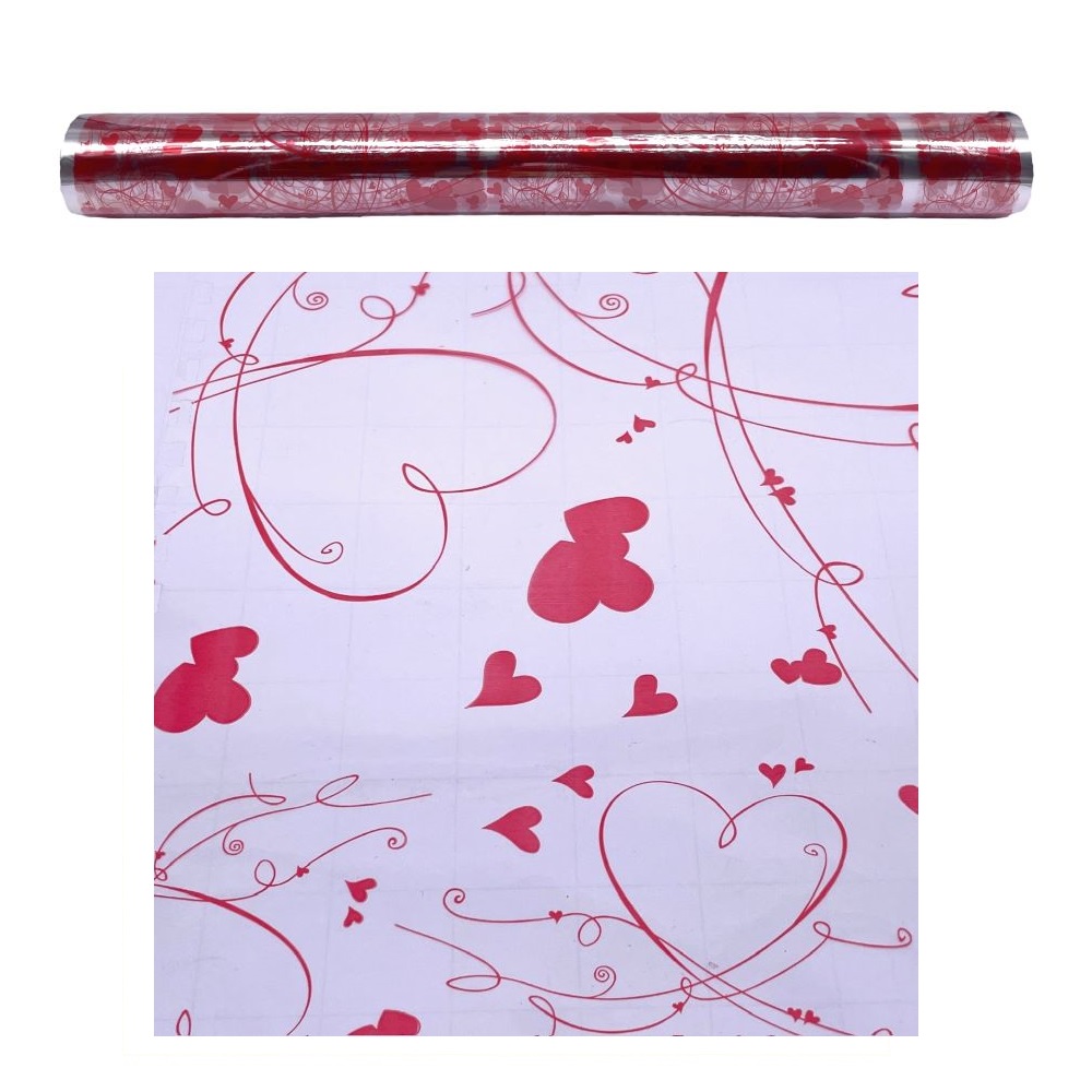 Cellophan-Folie "Hearts" für Paketversand | Folie | Verpackung ...